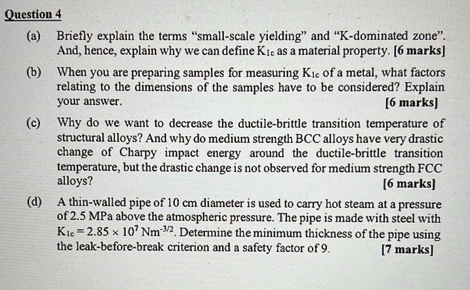 (a) Briefly explain the terms "small-scale | StudyX