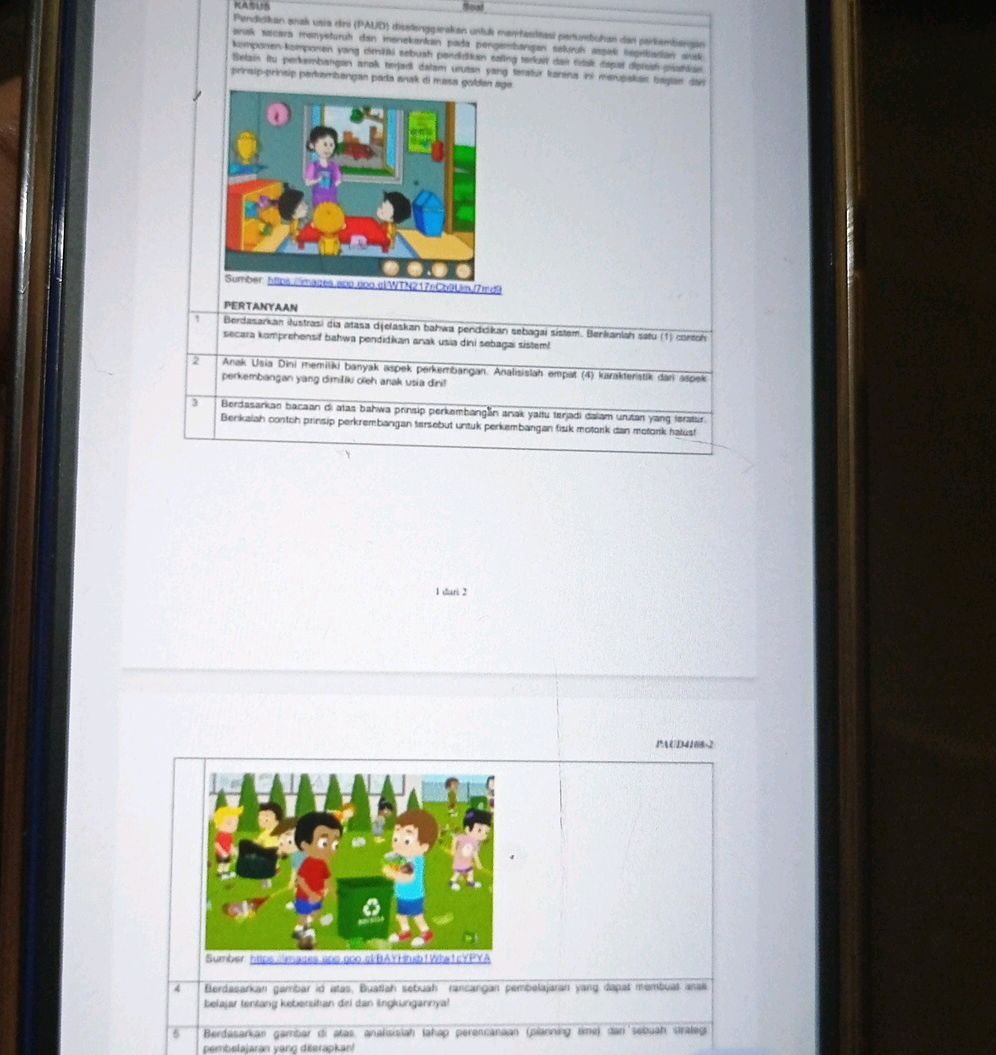 1. Berdasarkan ilustrasi di atas, jelaskan | StudyX