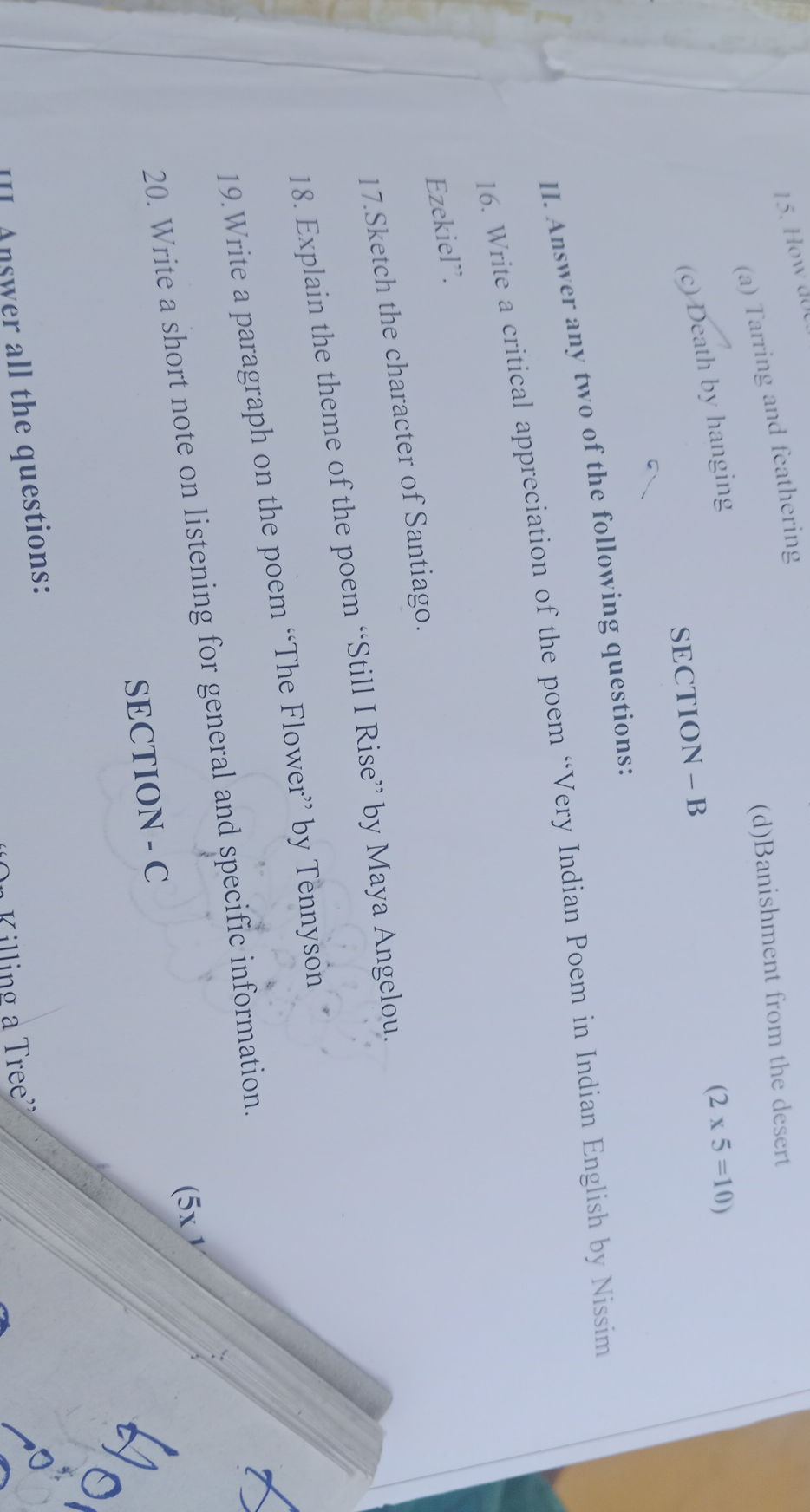 15. How does (a) Tarring and feathering (c) | StudyX