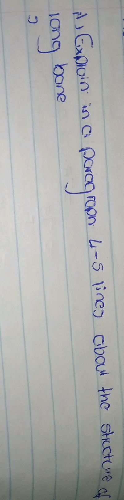 1) Explain in a paragraph 4-5 lines about | StudyX