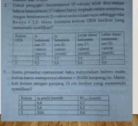2. Untuk pengujia betametason 17-valerat | StudyX