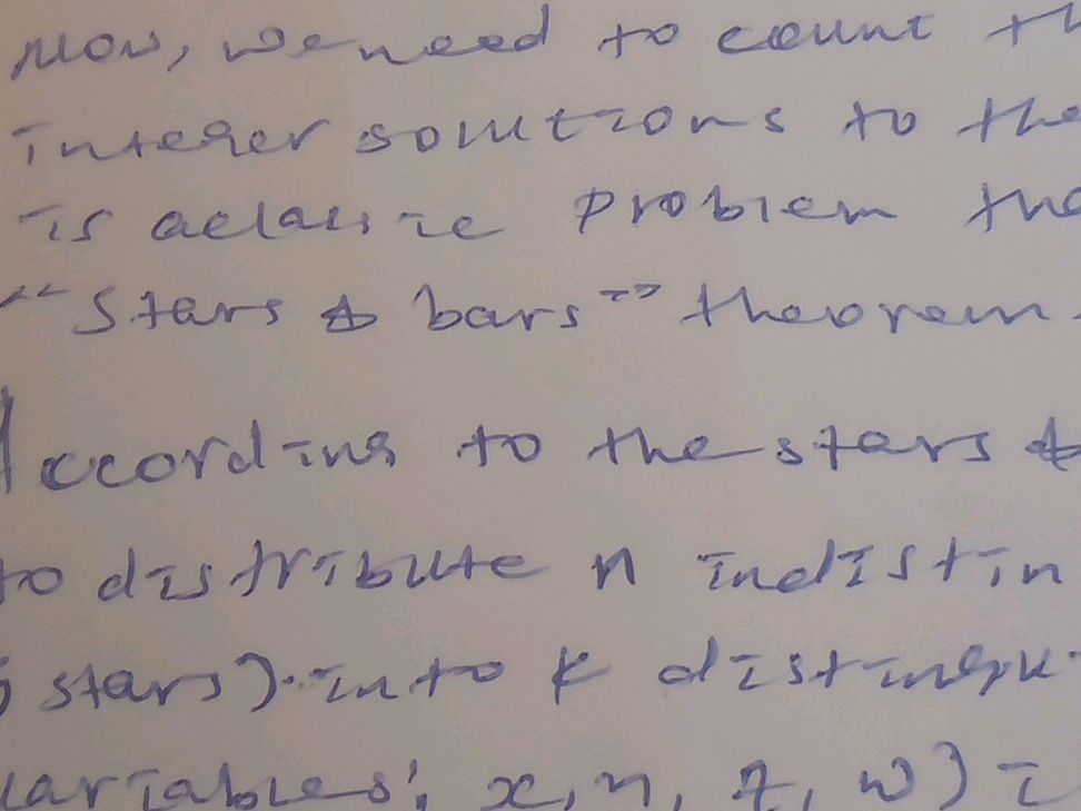 Now, we need to count the integer solutions | StudyX