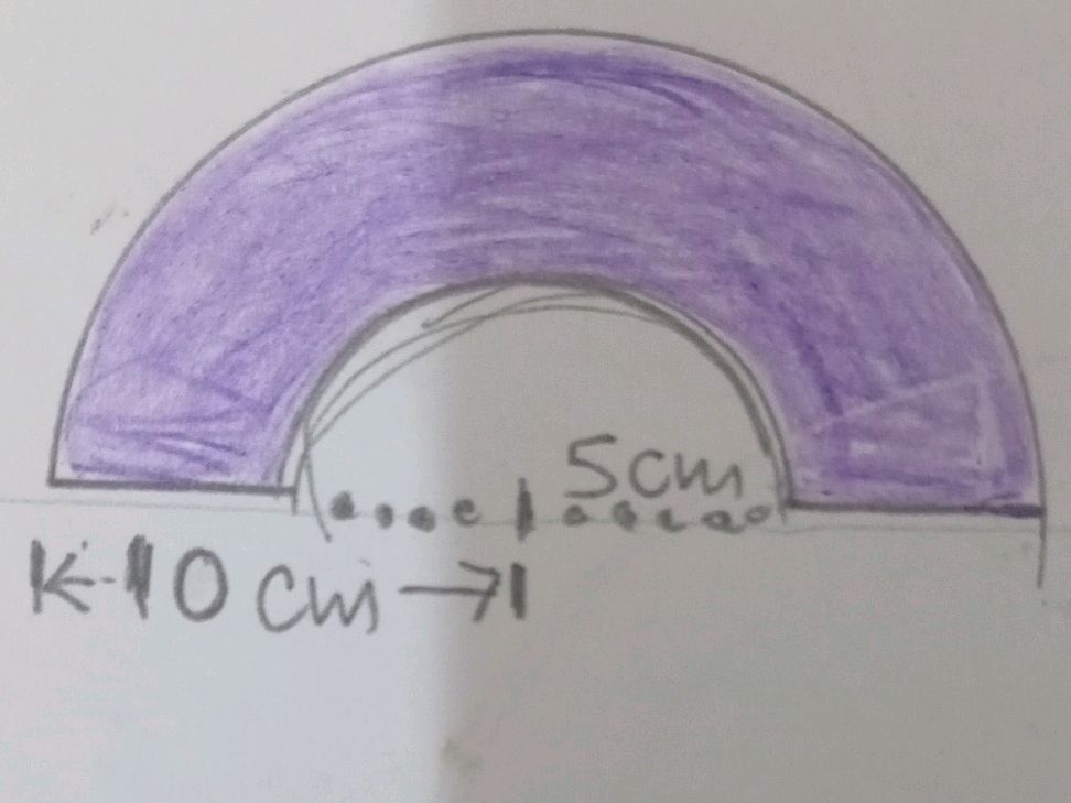 The image shows a shape with dimensions | StudyX