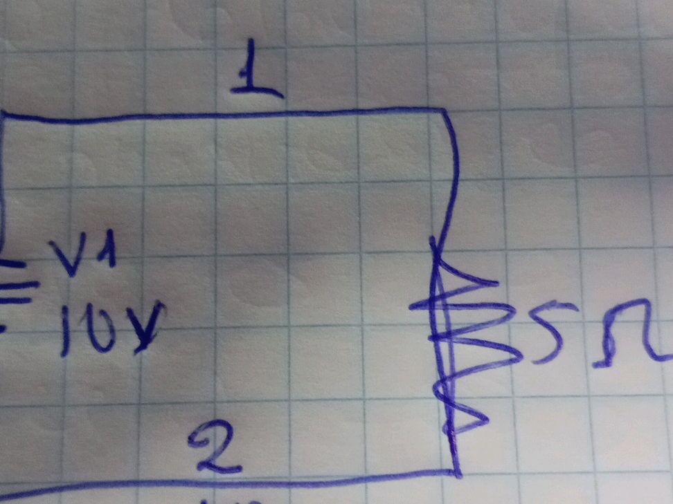 The image shows a simple circuit with a | StudyX
