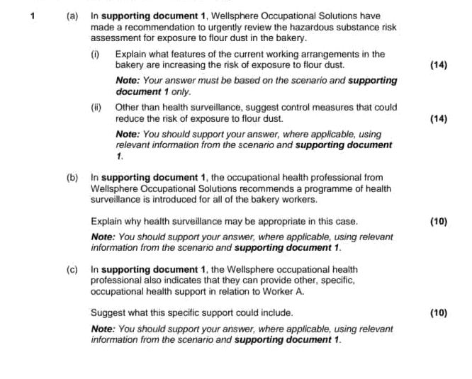 1 (a) In supporting document 1, Wellsphere | StudyX