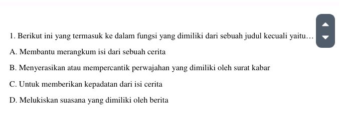 1. Berikut ini yang termasuk ke dalam fungsi | StudyX