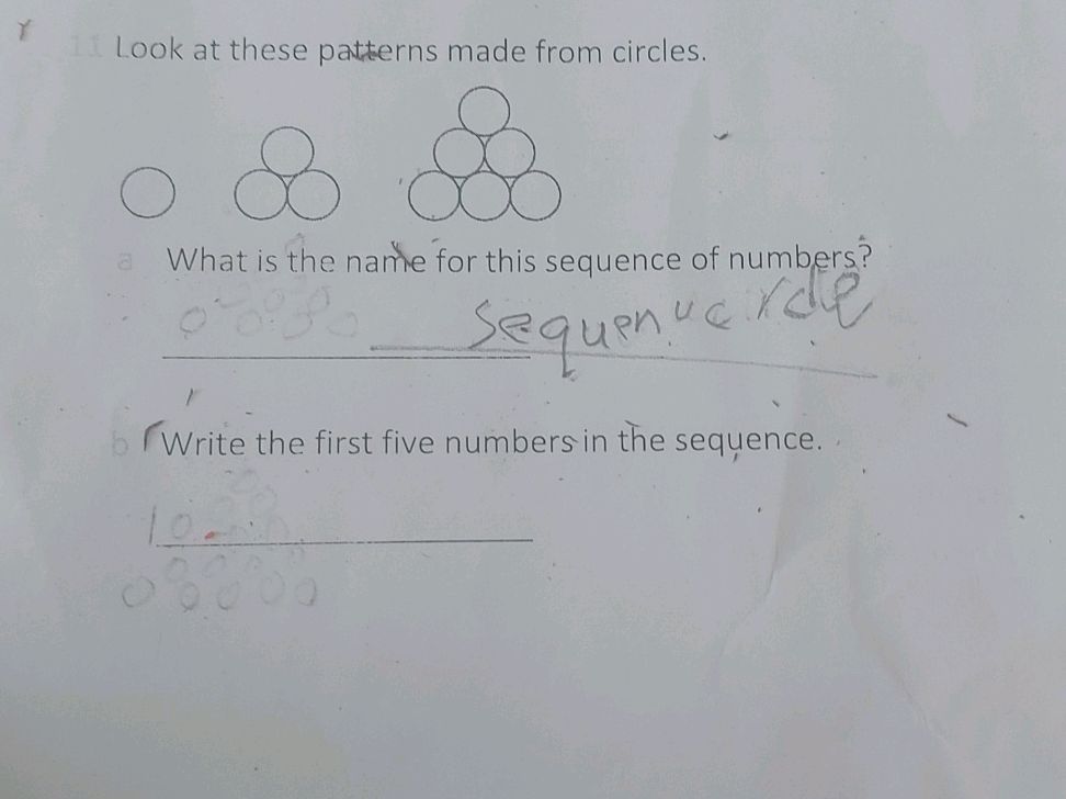 11 Look at these patterns made from circles. | StudyX