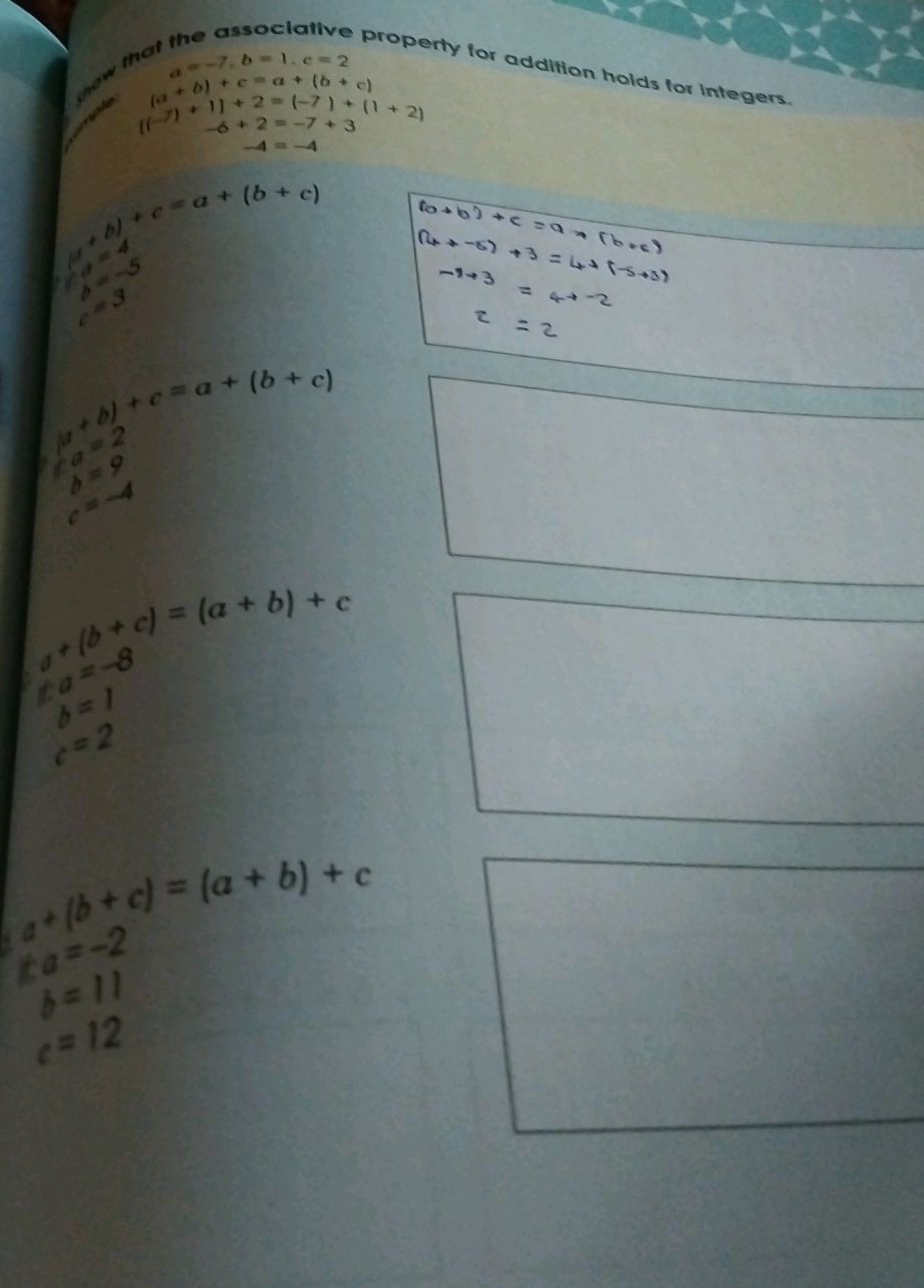 Show that the associative property for | StudyX