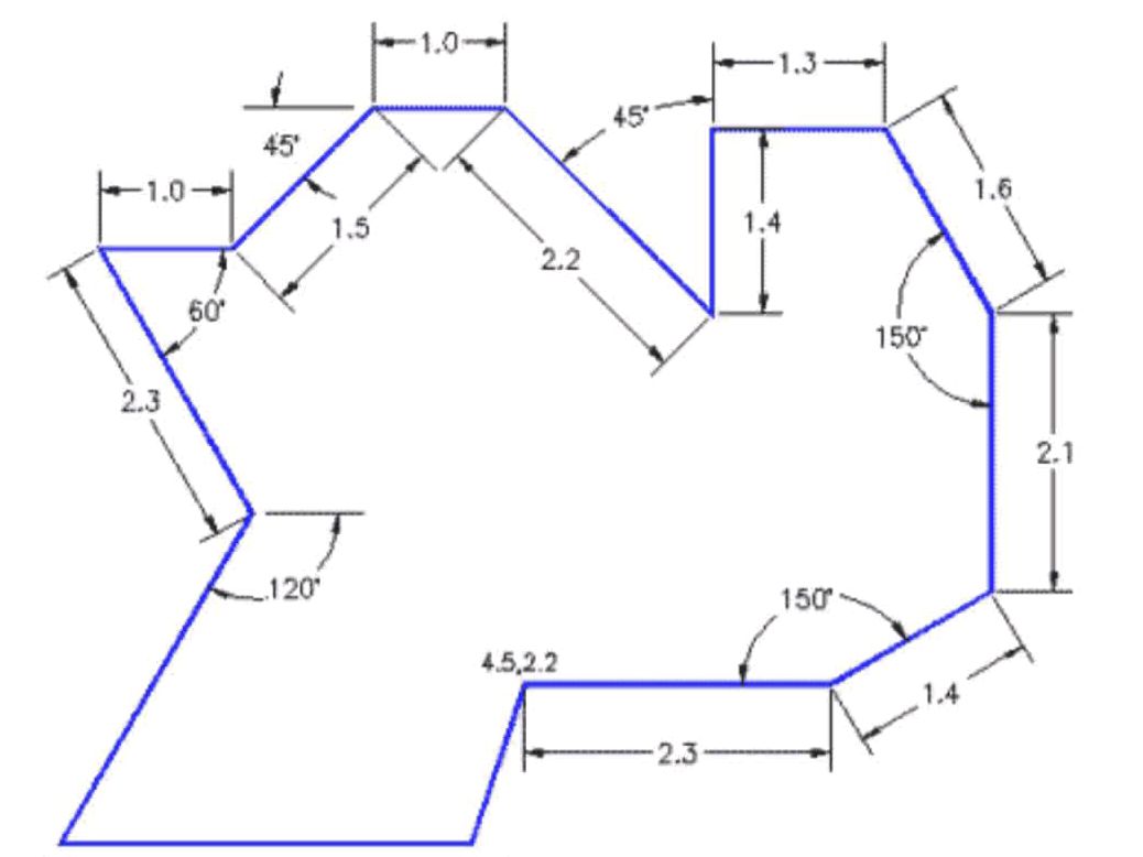 The image shows a 2D shape with various | StudyX