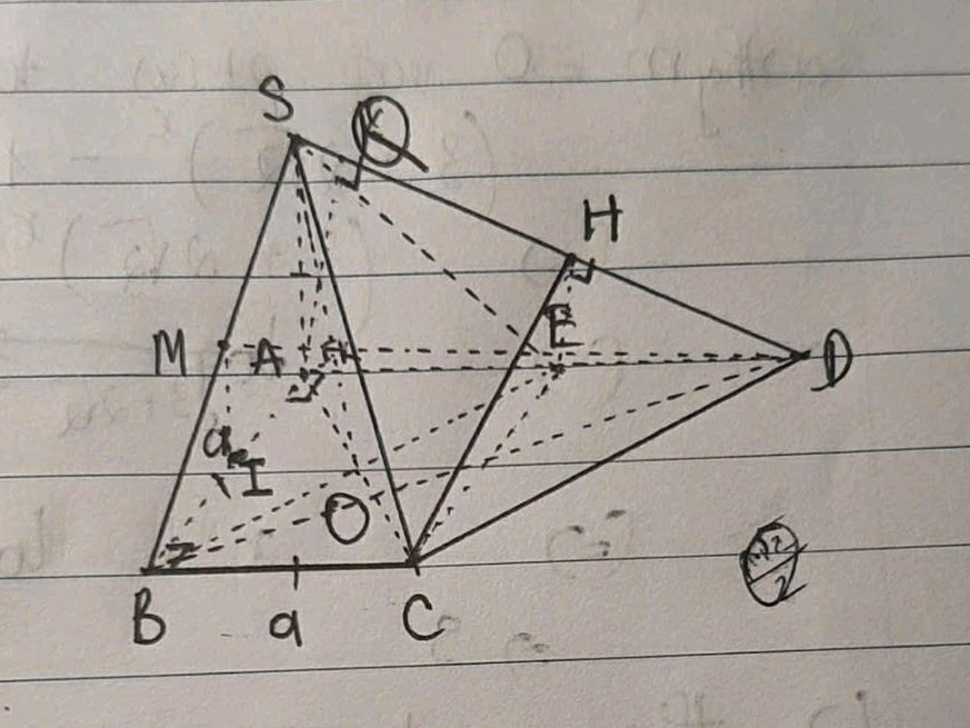 The image contains a 3D geometry problem. | StudyX