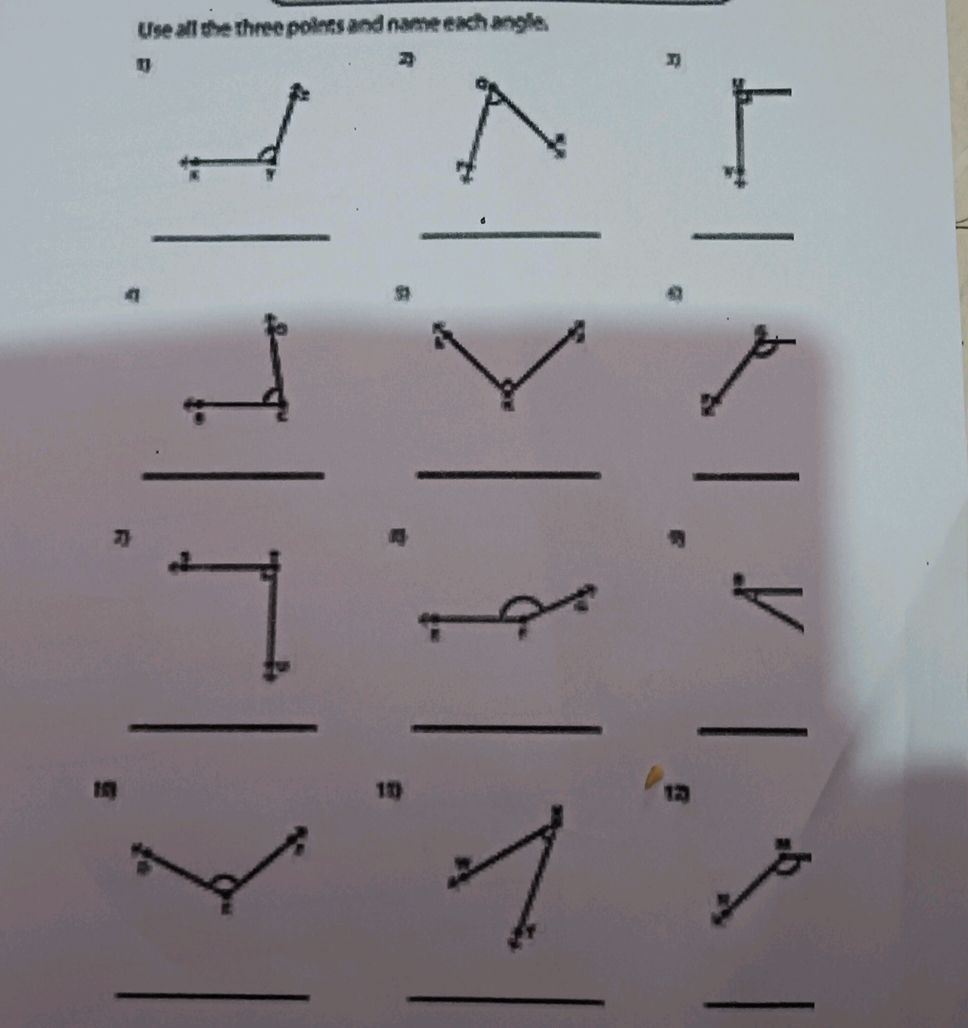 Use all the three points and name each | StudyX