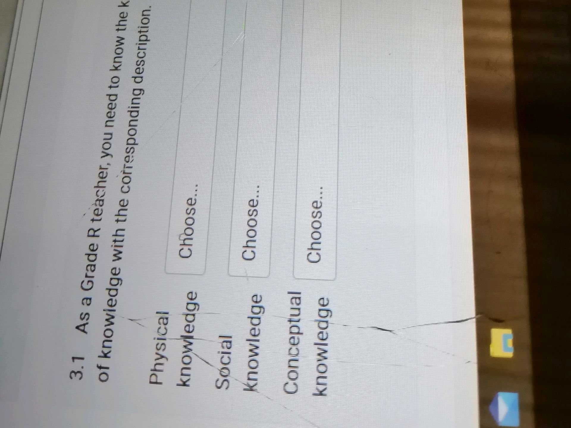 3.1 As a Grade R teacher, you need to know | StudyX