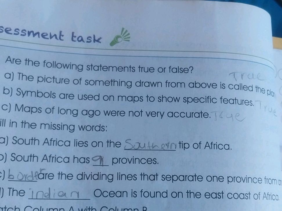 Are the following statements true or false? | StudyX