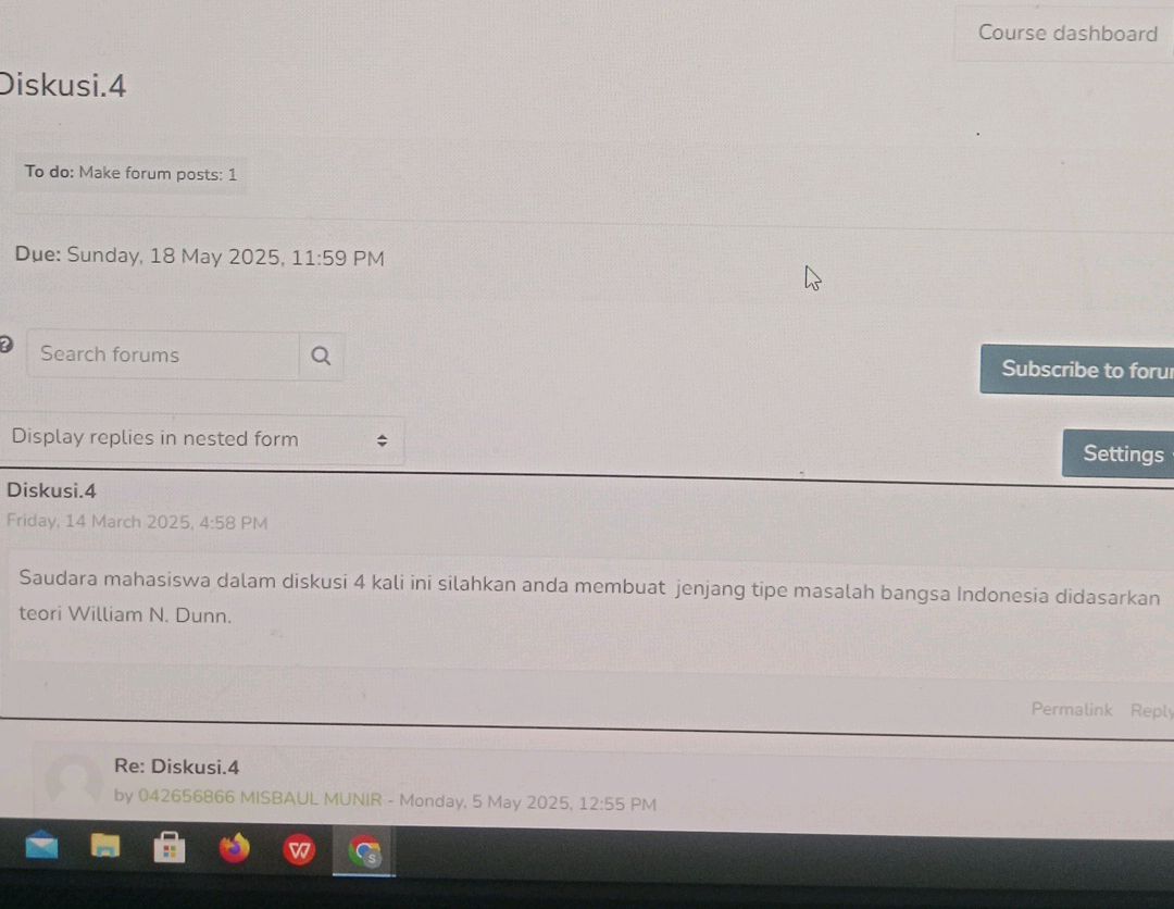 Saudara mahasiswa dalam diskusi 4 kali ini | StudyX