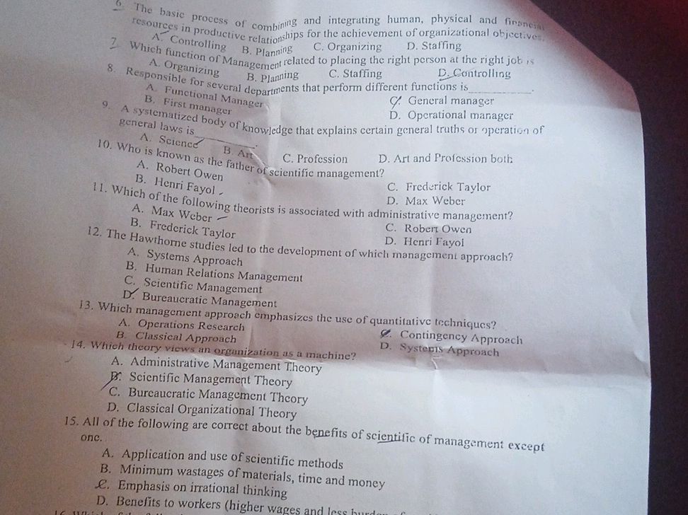 6. The basic process of combining and | StudyX