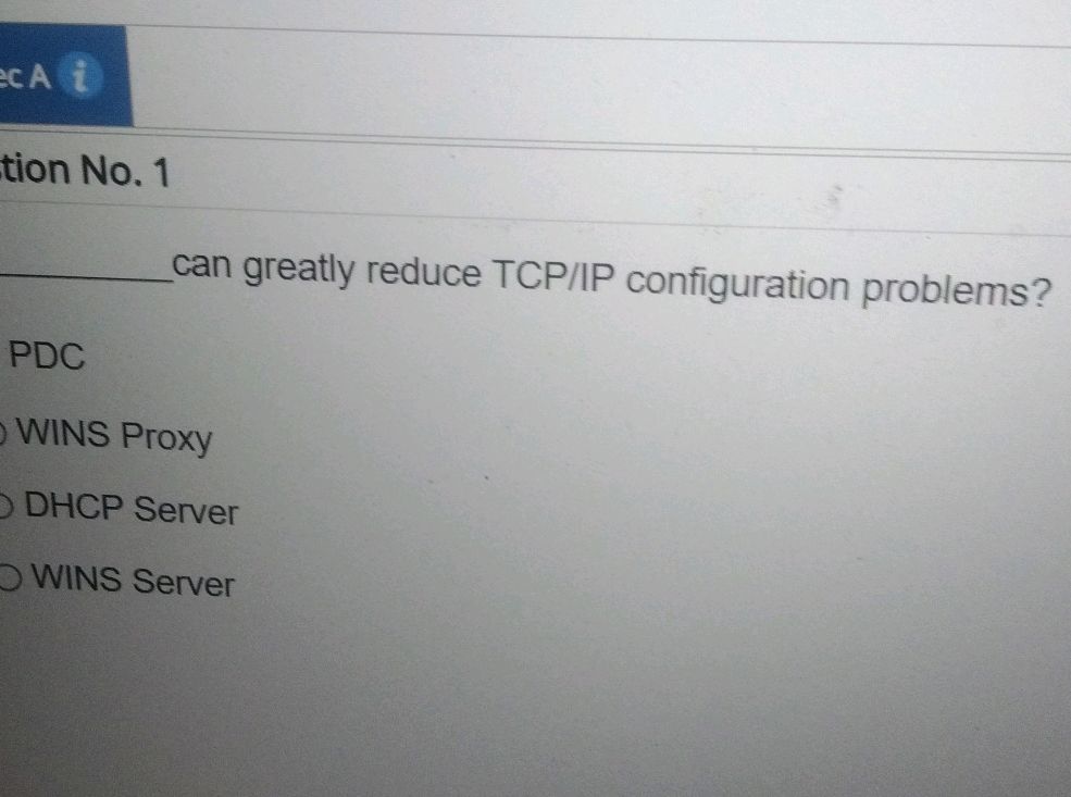 Question No. 1 ____ can greatly reduce | StudyX