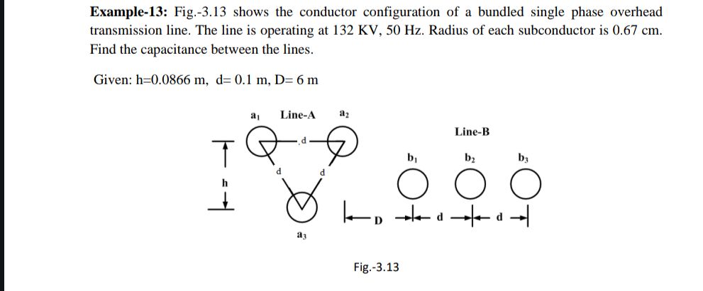 Example-13: Fig.-3.13 shows the conductor | StudyX