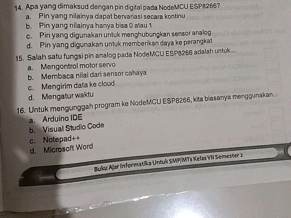 14. Apa yang dimaksud dengan pin digital | StudyX