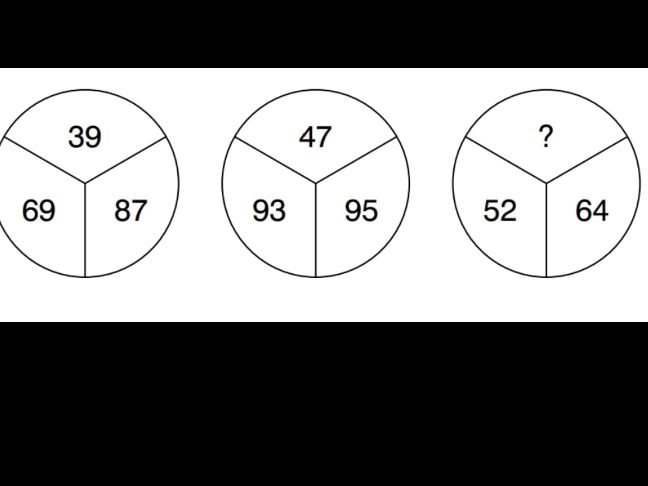 The image shows three circles divided into | StudyX