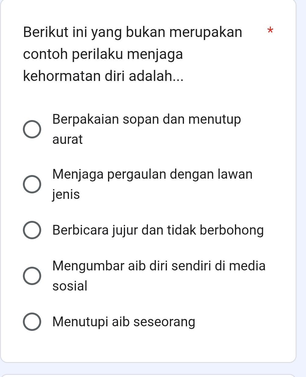Berikut ini yang bukan merupakan contoh | StudyX