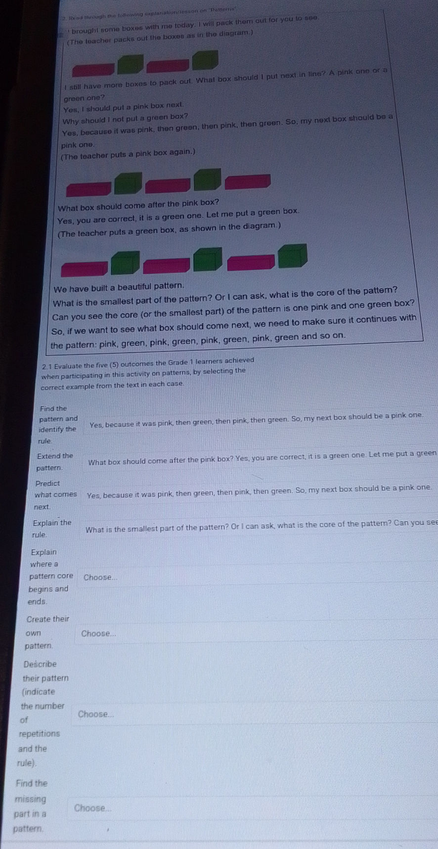 1. Read through the following | StudyX