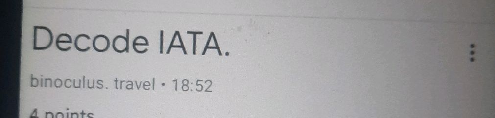 What does IATA stand for? | StudyX