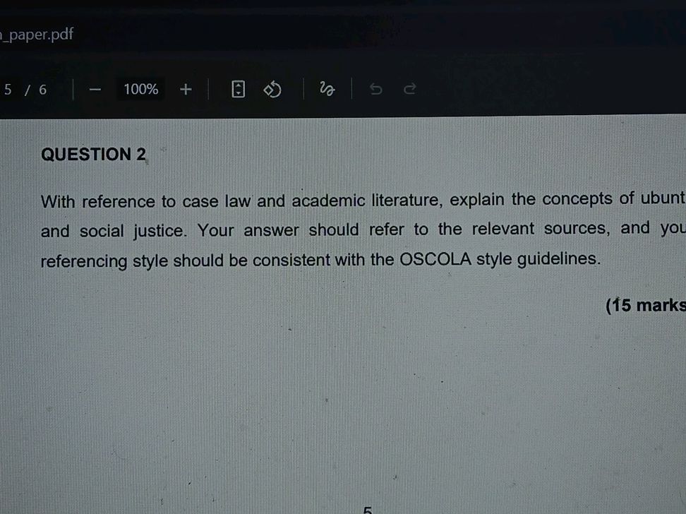 QUESTION 2 With reference to case law and | StudyX