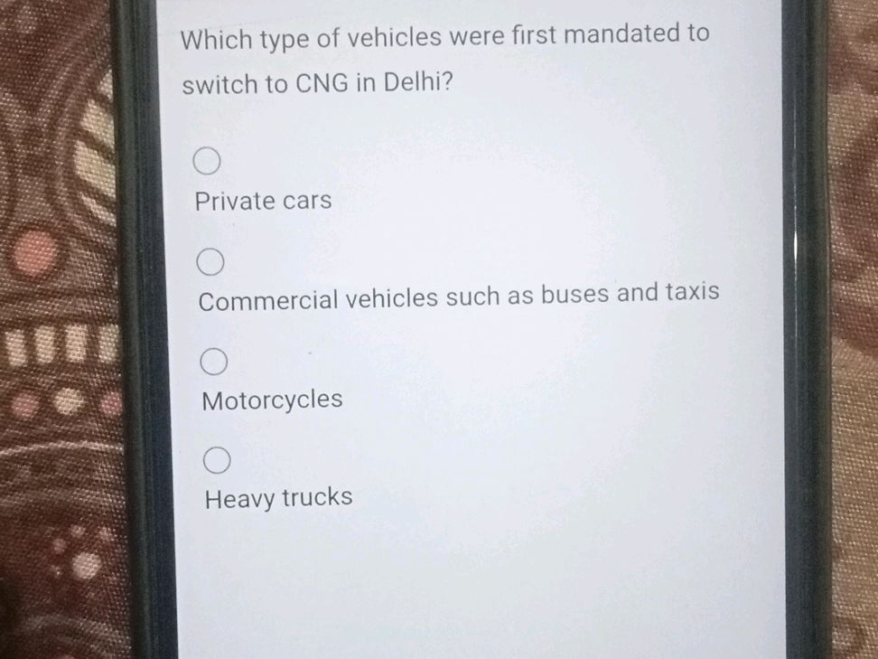 Which type of vehicles were first mandated | StudyX