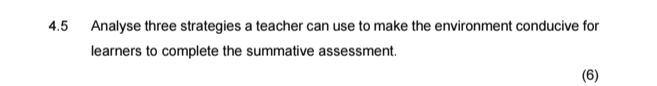 4.5 Analyse three strategies a teacher can | StudyX