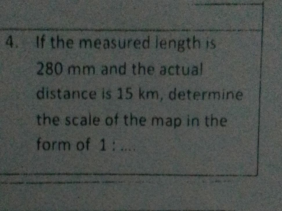 4. If the measured length is 280 mm and the | StudyX