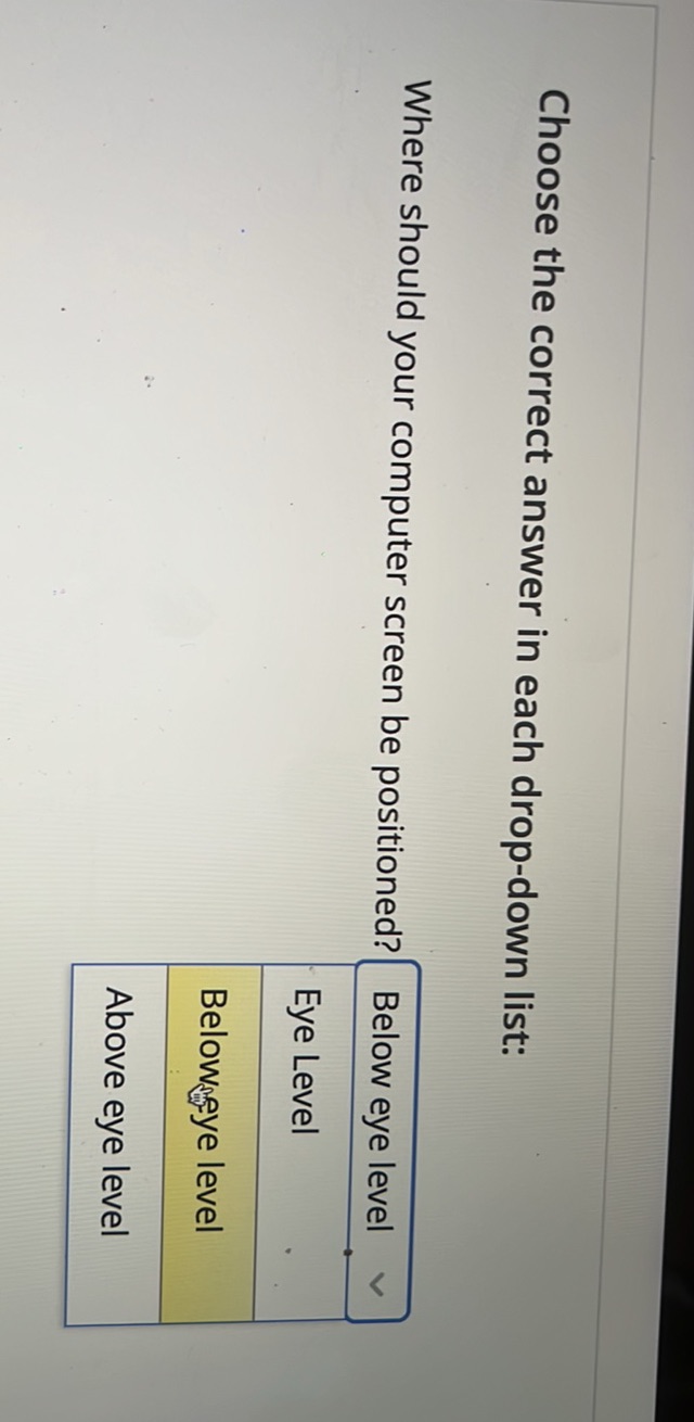 Choose the correct answer in each drop-down | StudyX