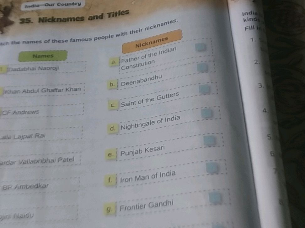 Match the names of these famous people with | StudyX
