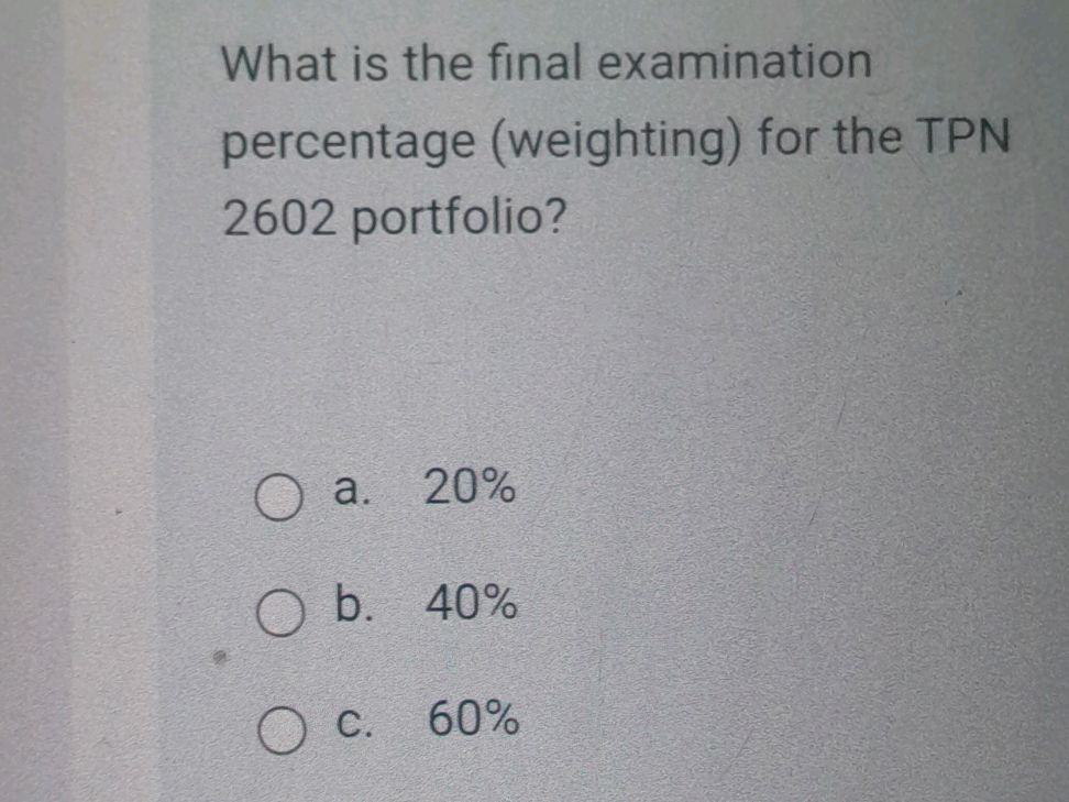 What Is The Final Examination Percentage Studyx