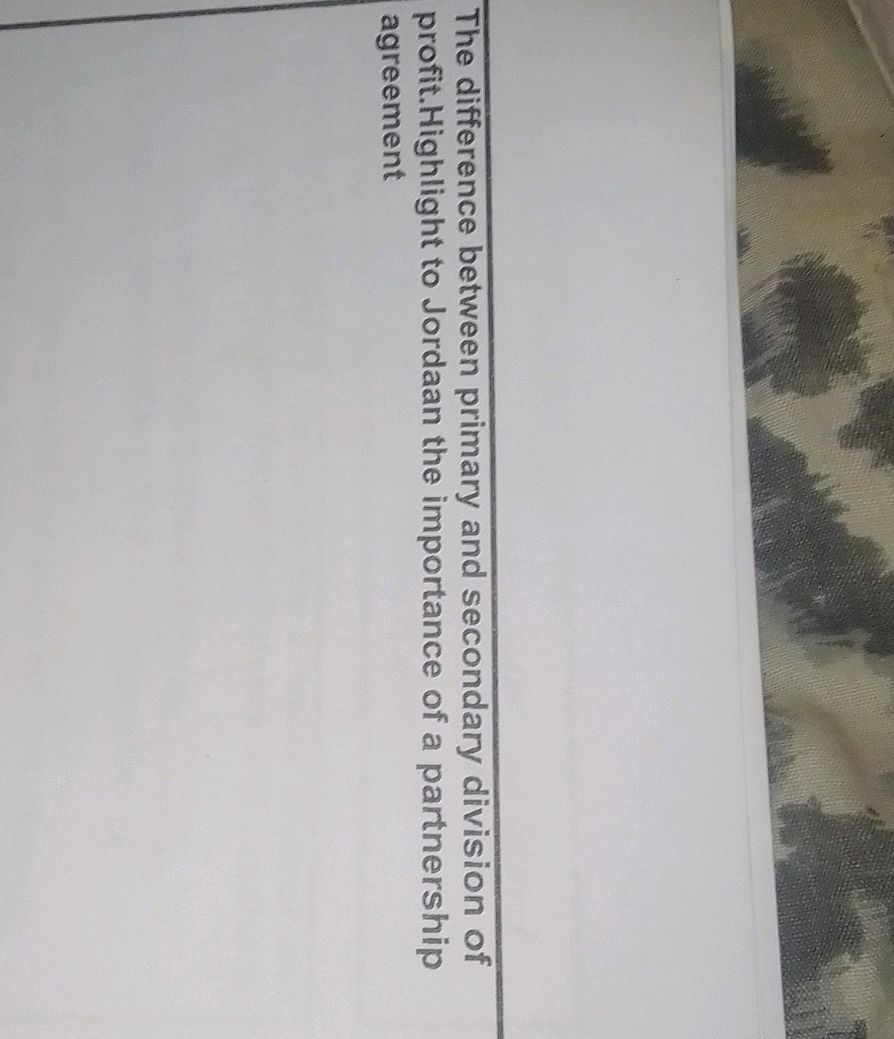 The difference between primary and secondary | StudyX