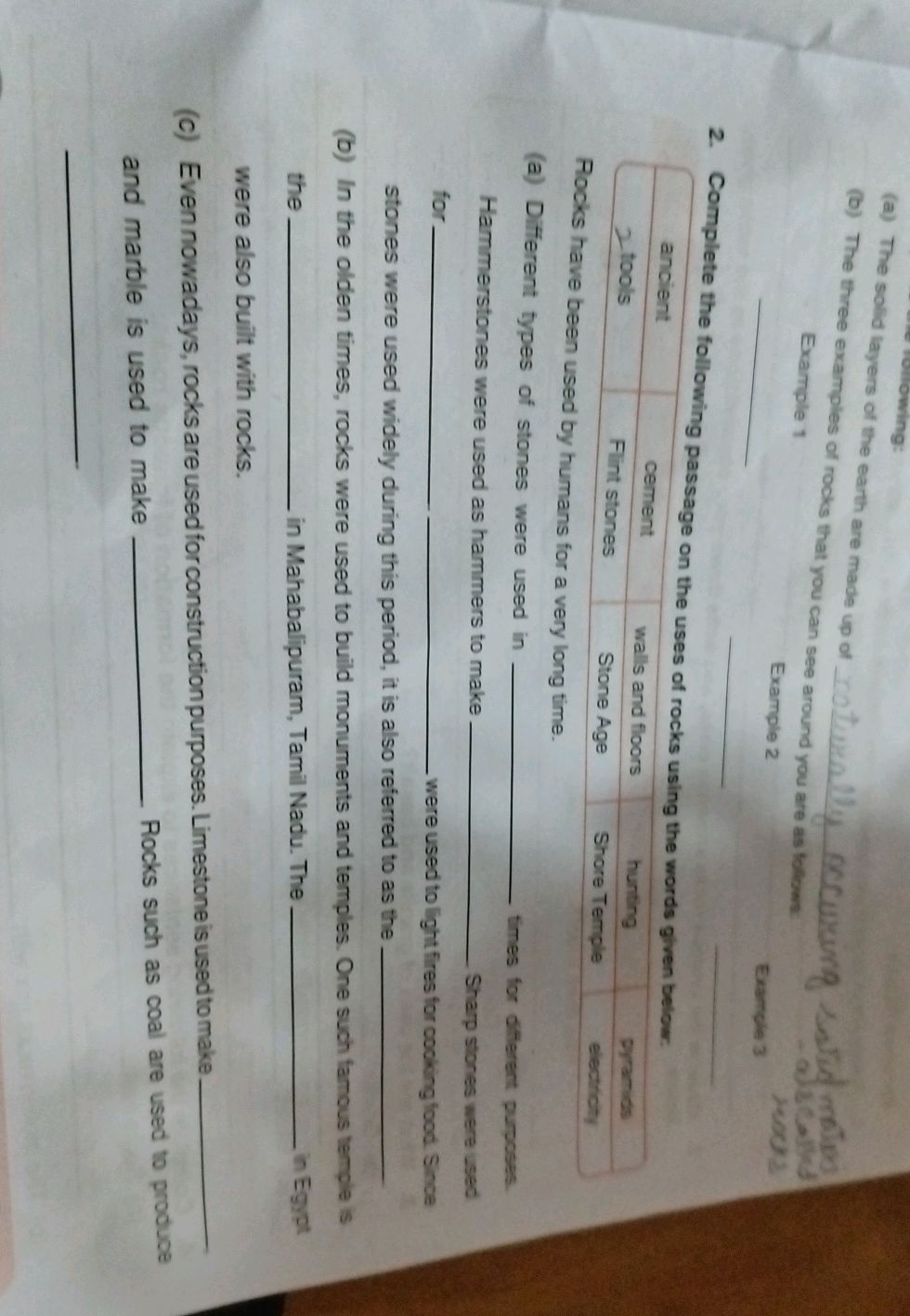 2. Complete the following passage on the | StudyX