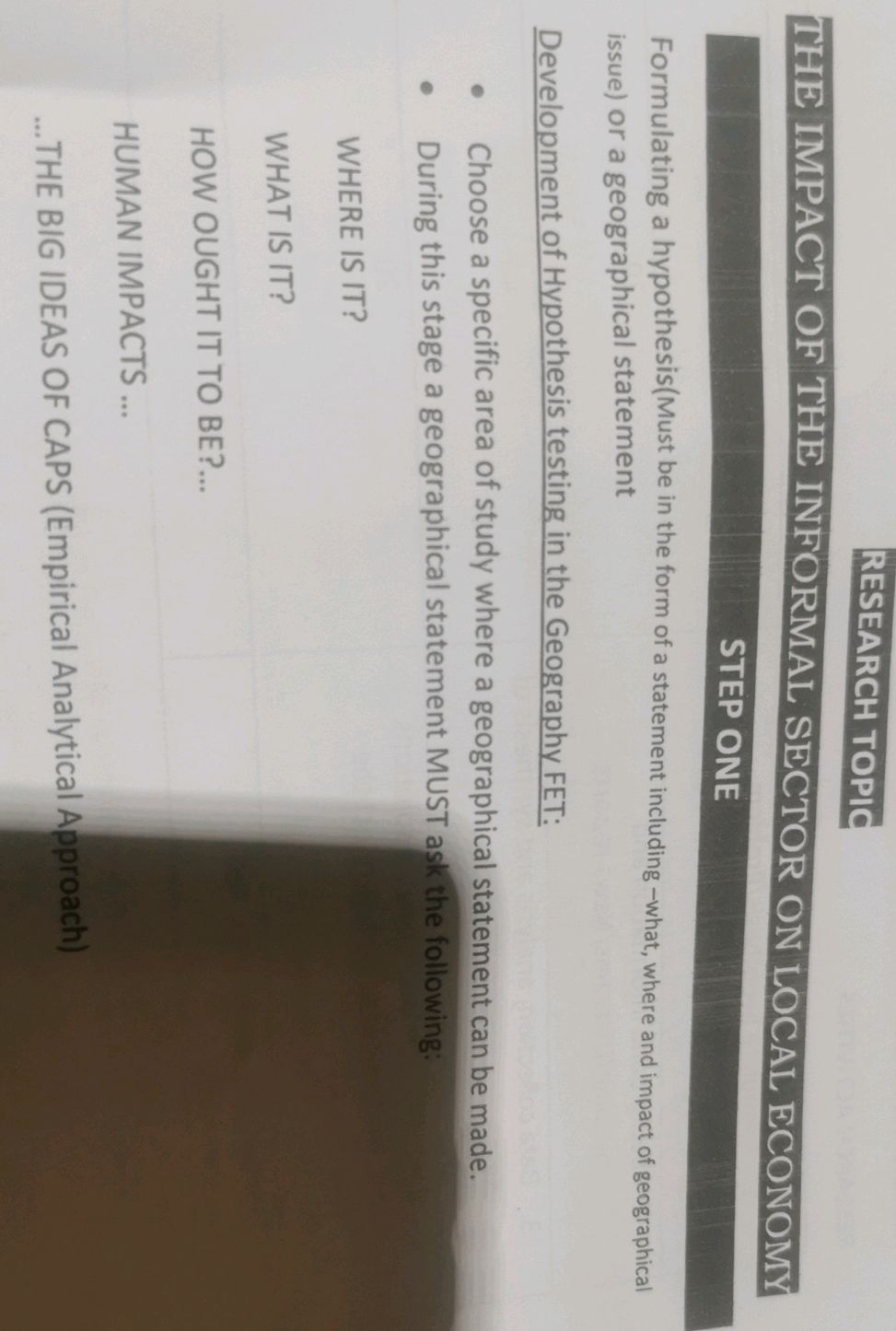 Formulating a hypothesis (Must be in the | StudyX