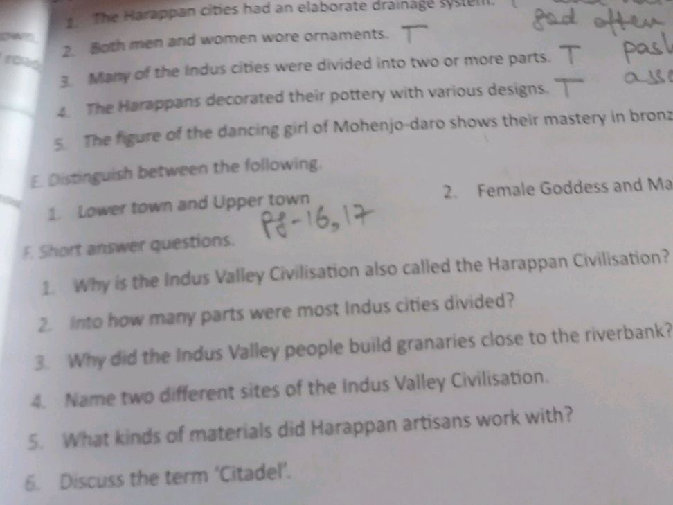 E. Distinguish between the following. 1. | StudyX