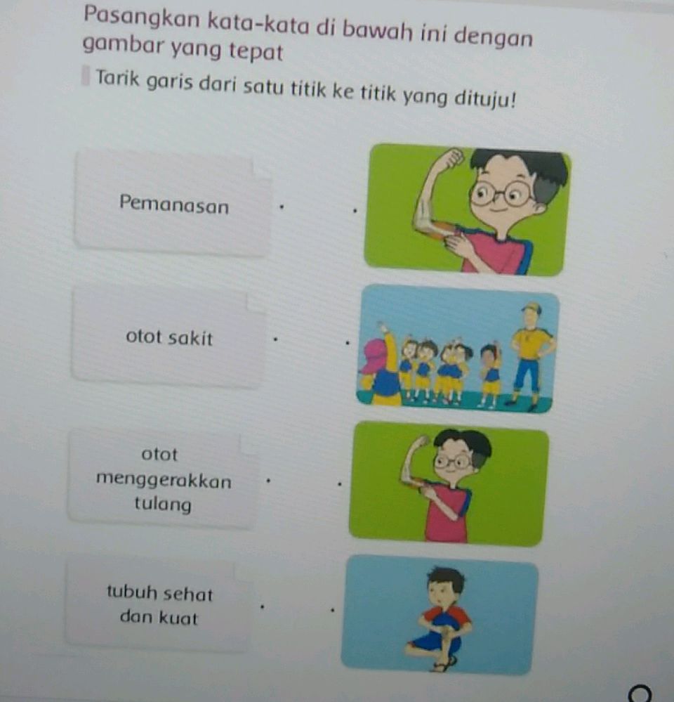 Pasangkan kata-kata di bawah ini dengan | StudyX