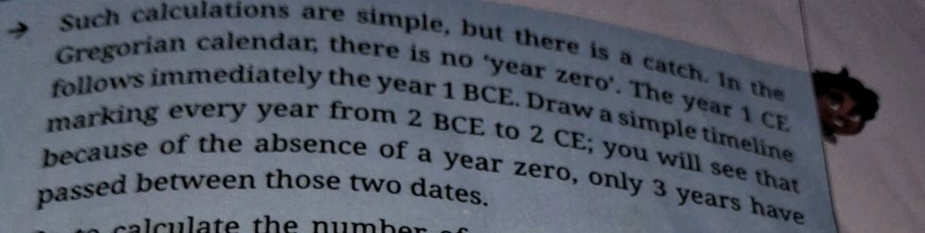 Such calculations are simple, but there is a