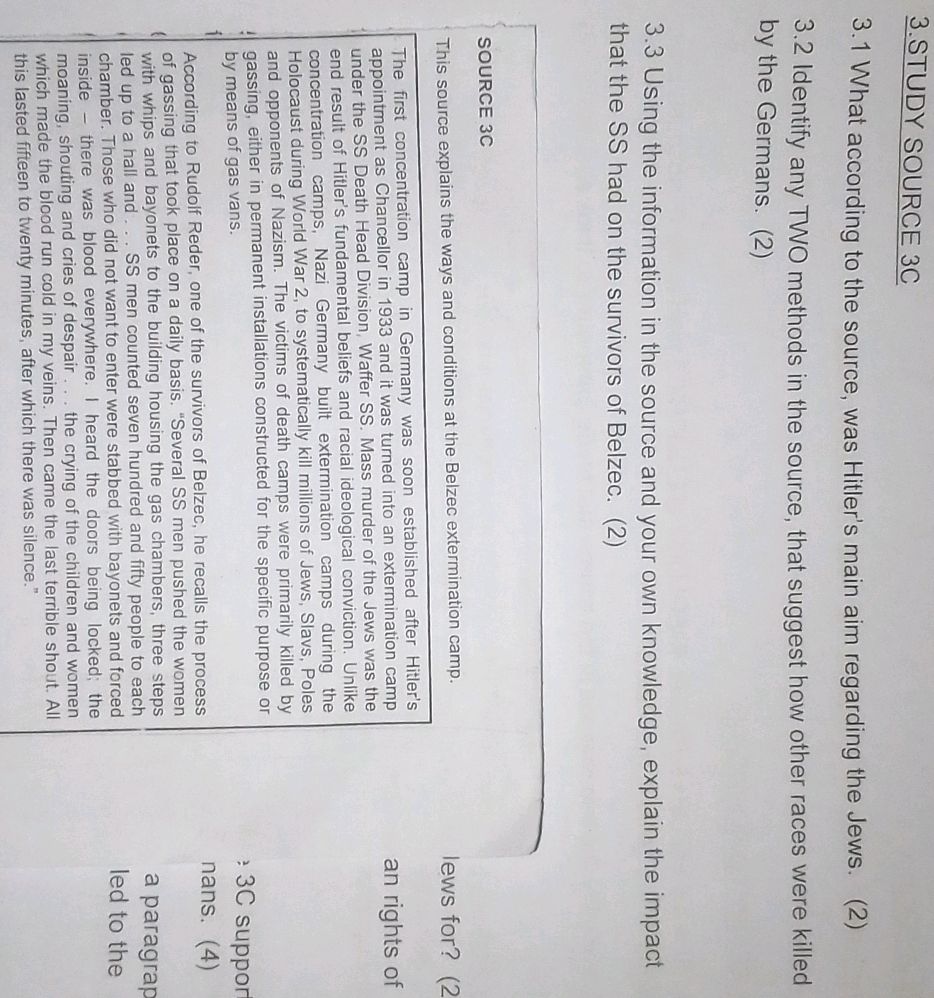 3. STUDY SOURCE 3C 3.1 What according to | StudyX