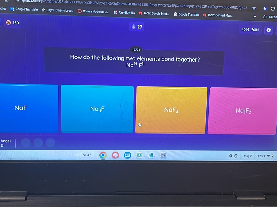How do the following two elements bond | StudyX