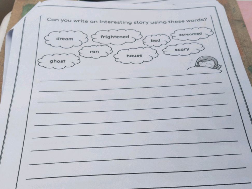 Can you write an interesting story using | StudyX