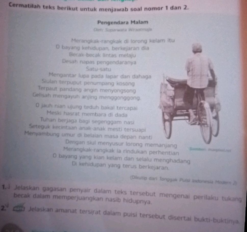 Cermatilah teks berikut untuk menjawab soal | StudyX