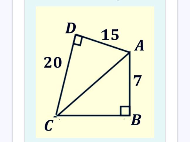 The image shows a quadrilateral with labeled | StudyX