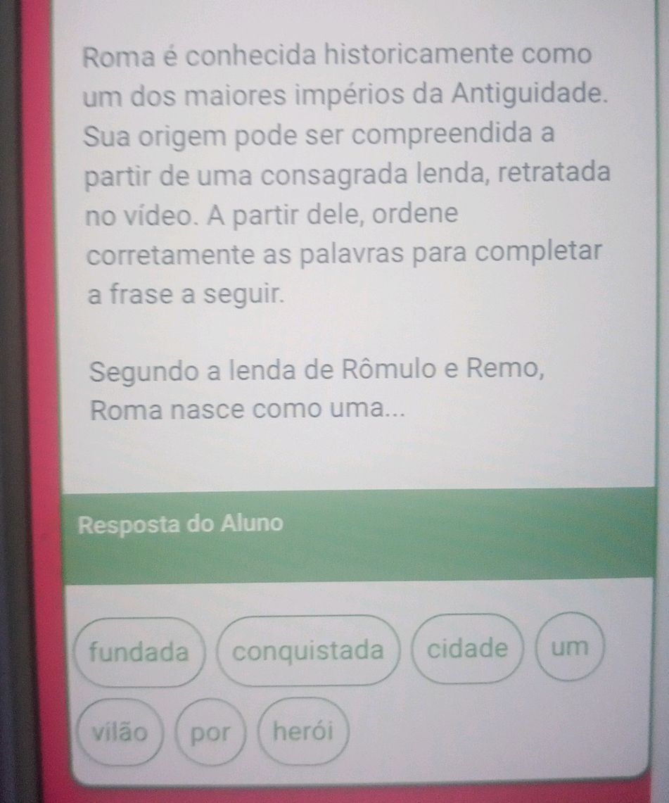 Segundo a lenda de Rômulo e Remo, Roma nasce | StudyX
