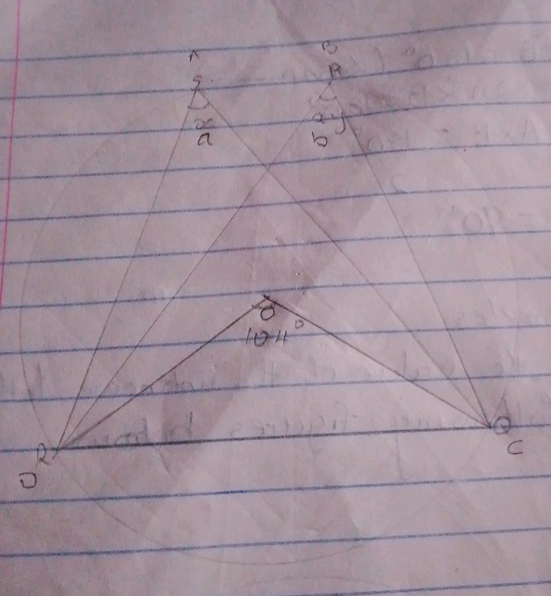 The image shows a geometric diagram with | StudyX