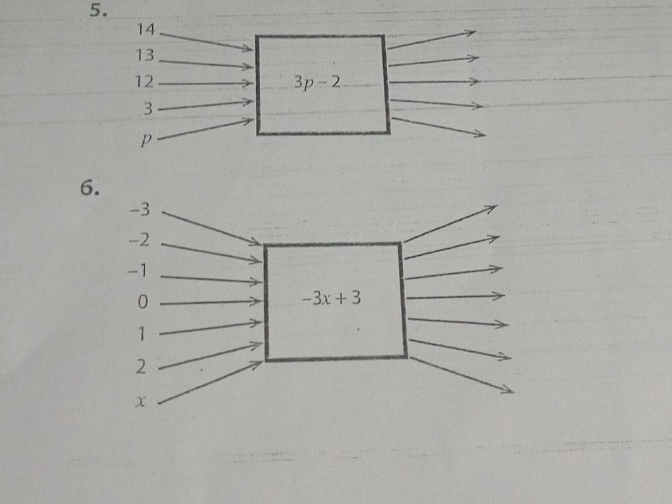 5. $ {c}14 13 12 3 p $ $ $ $3p-2$ | StudyX