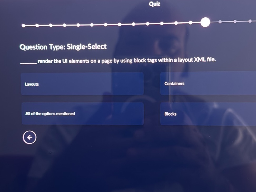 render the UI elements on a page by using | StudyX