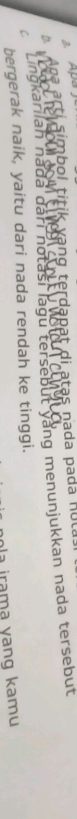 C nada pada hulasi Simbol titik yang | StudyX