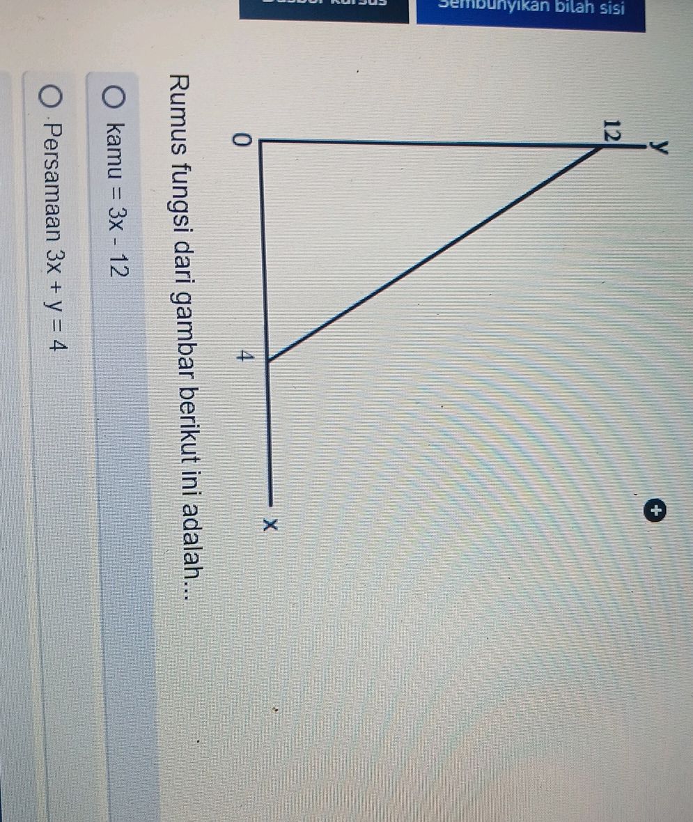 Rumus fungsi dari gambar berikut ini | StudyX